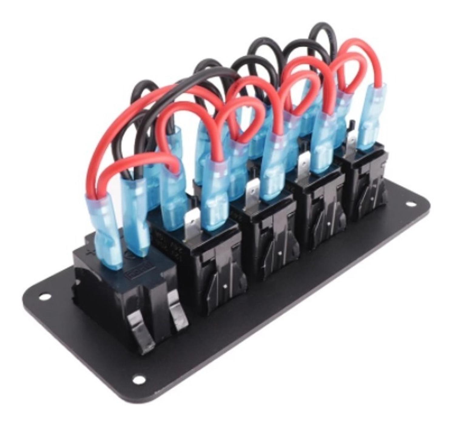 Botonera Con Switch Interruptor 4 Led De Doble Usb, Voltaje – CASFA
